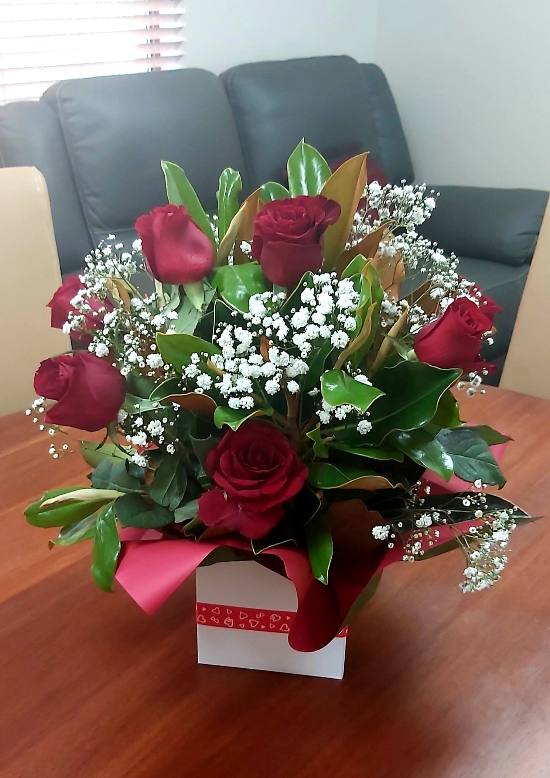 1 Dozen Roses Box - Macksville Florist